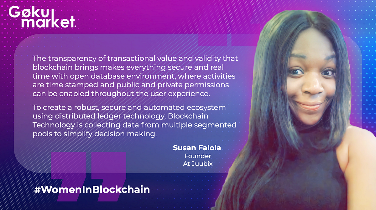 Meet Susan Falola, who is Founder at Juubix from London, UK | by ...