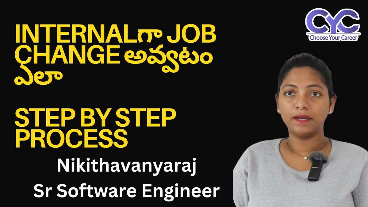 https://youtu.be/YFJSCIQjFdk - chooseyourcareer - Medium