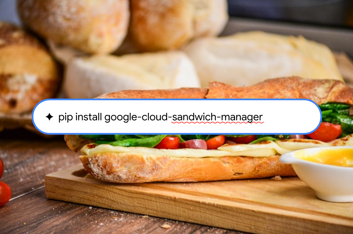 Google Sandwich Manager, and the hallucinated SDK | by Katie McLaughlin ...