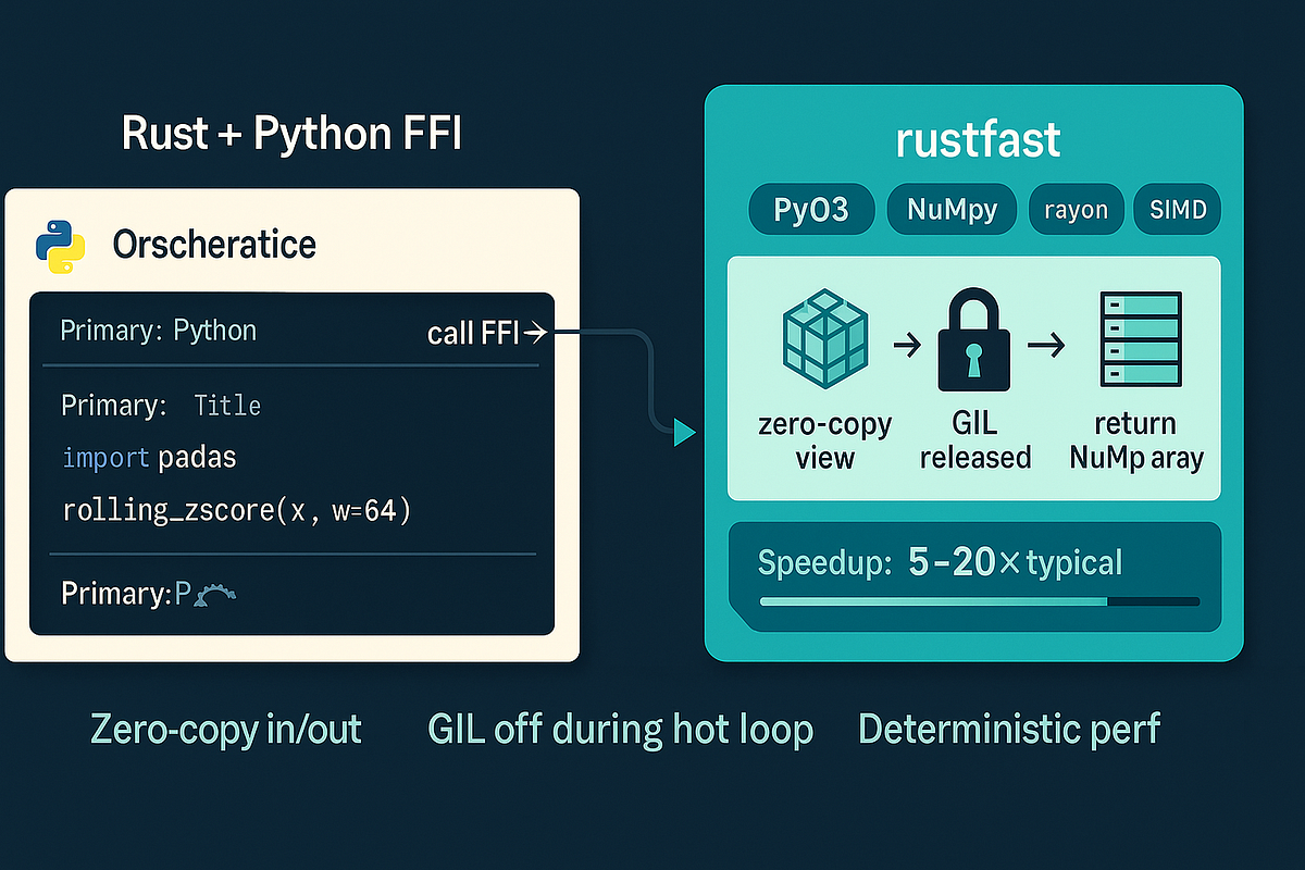 Rust + Python FFI: Faster Data Work Without Leaving Python | by Syntal ...