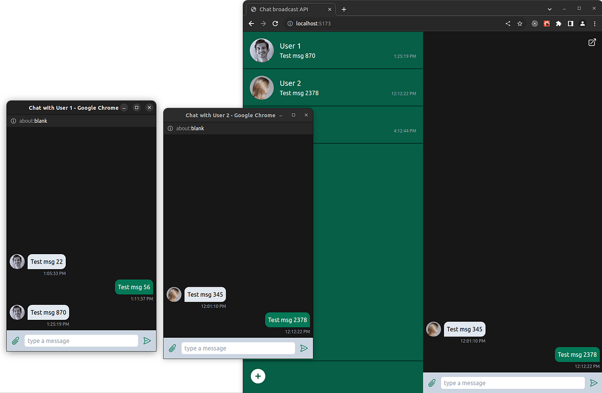 Broadcast Channel API — Chat App with windows communication. | by Szymon Kwak | Medium