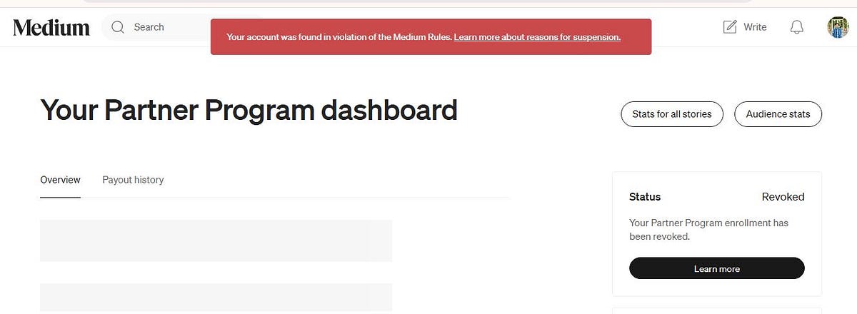 Why mostly medium accounts got suspended? | by Storyteller | Readers ...
