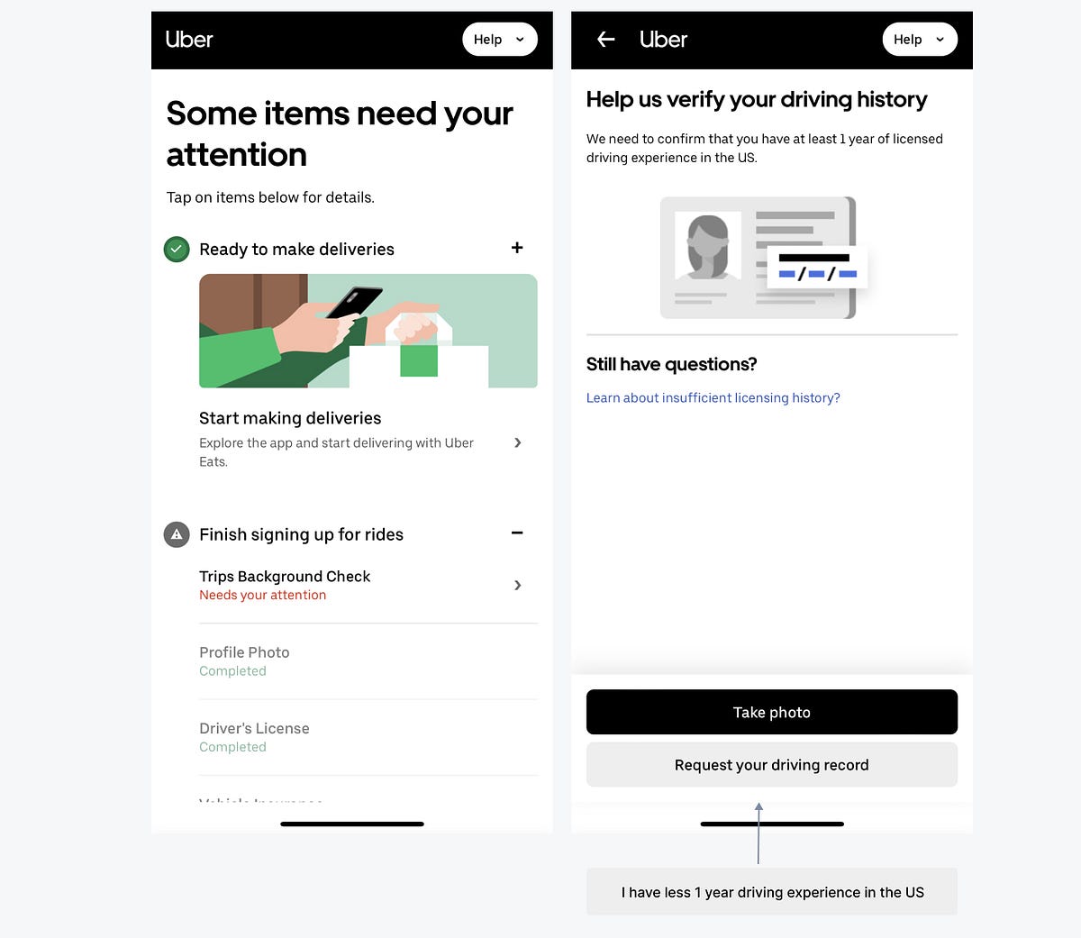 Uber Driver UX. Looks like driving the wrong way. | by Anatolii Petkus ...