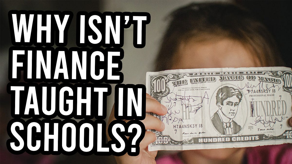 The Lack of Financial Education: Parents and Schools Falling Short in ...