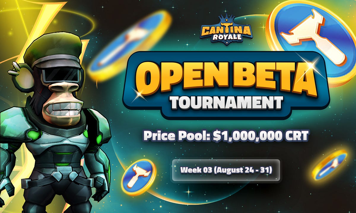1 Million $CRT Game Rewards — Start of Week 3! | by Cantina Royale ...