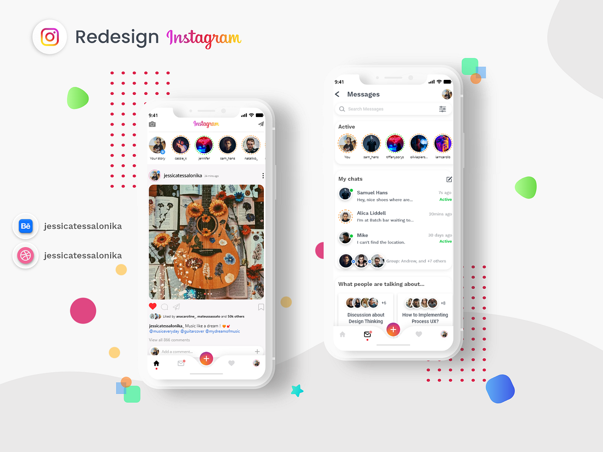 Redesigning Instagram Mobile Apps — UX Case Study | by Jessica ...