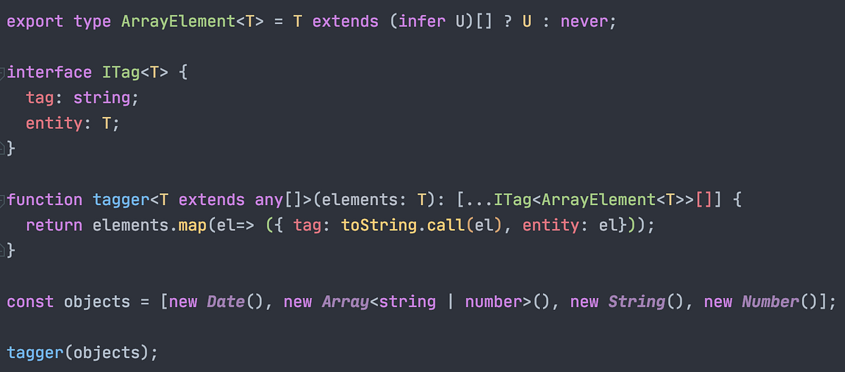 Using Variadic Tuple Types in TypeScript 4 | by Artemee Lemann | Medium