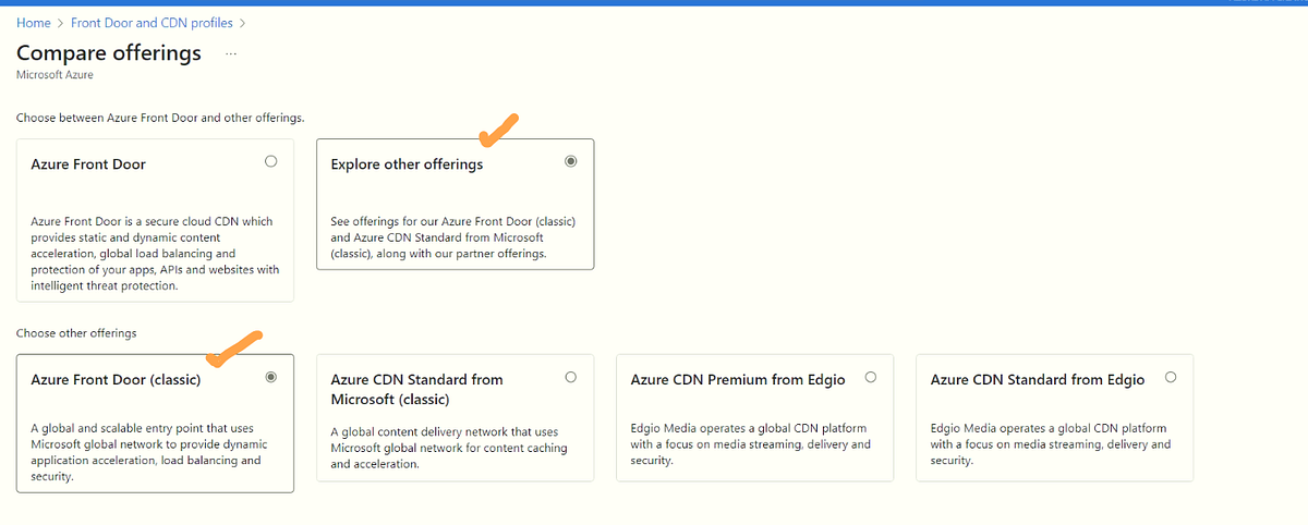 How To Create And Configure Azure Front Door (Classic) ?! | by Mohsin ...