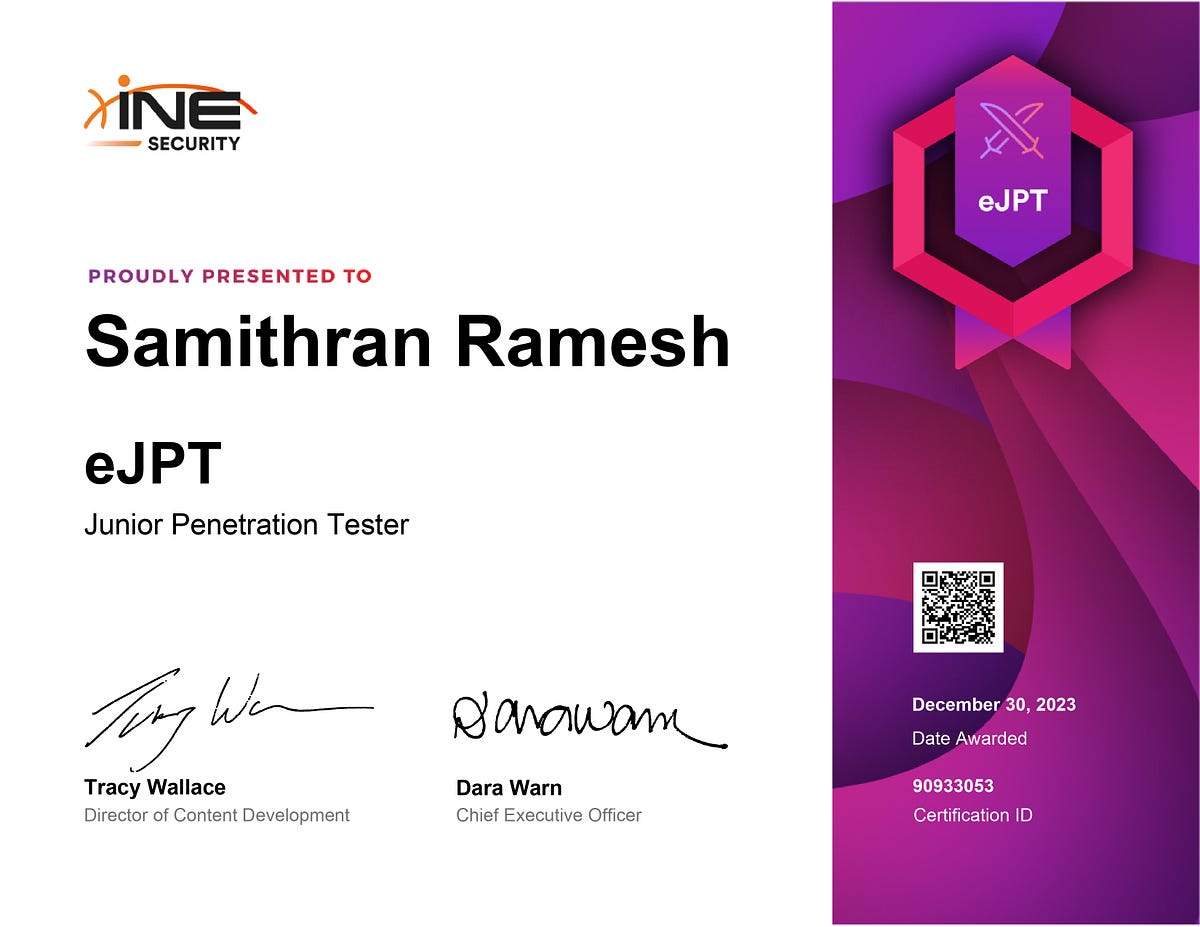 How I Passed eJPT v2 in Just 30 Days! | by DedsecZero | Medium