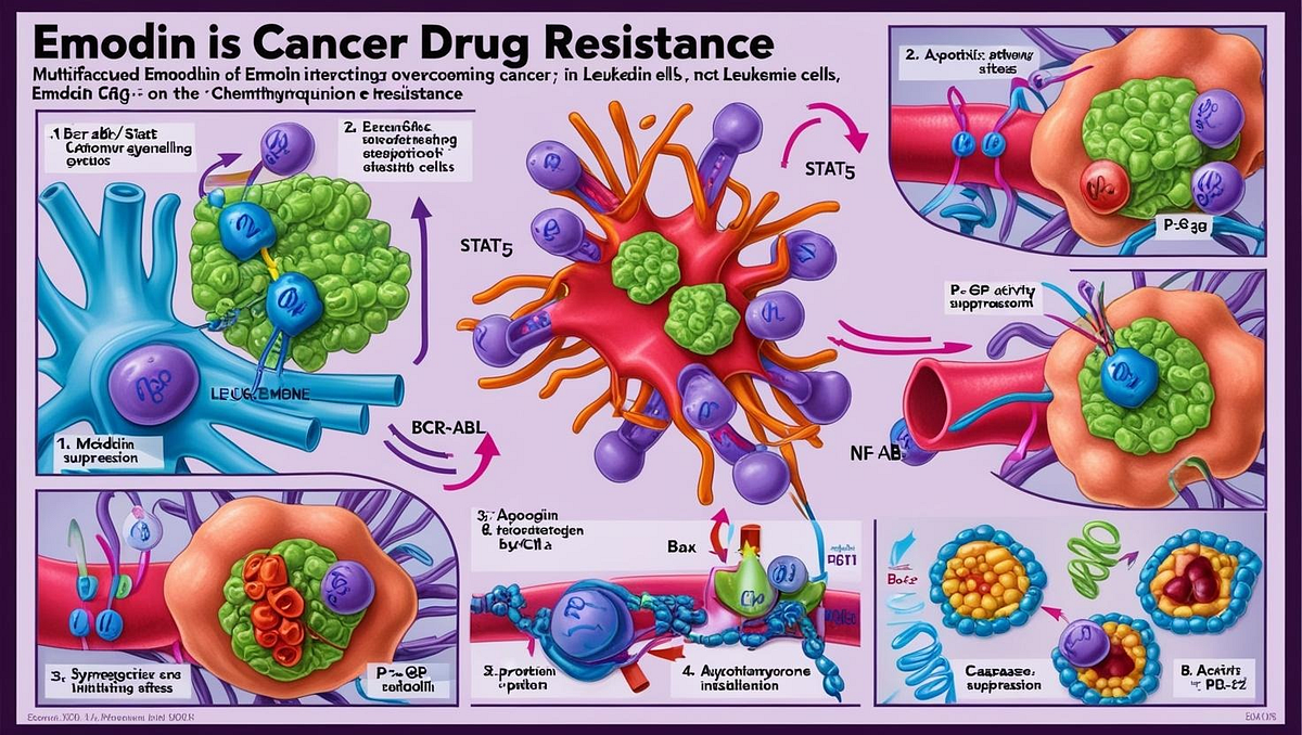 Emodin Targeted Pathways in Drug-Resistant Cancer Cells | by Abhijit ...