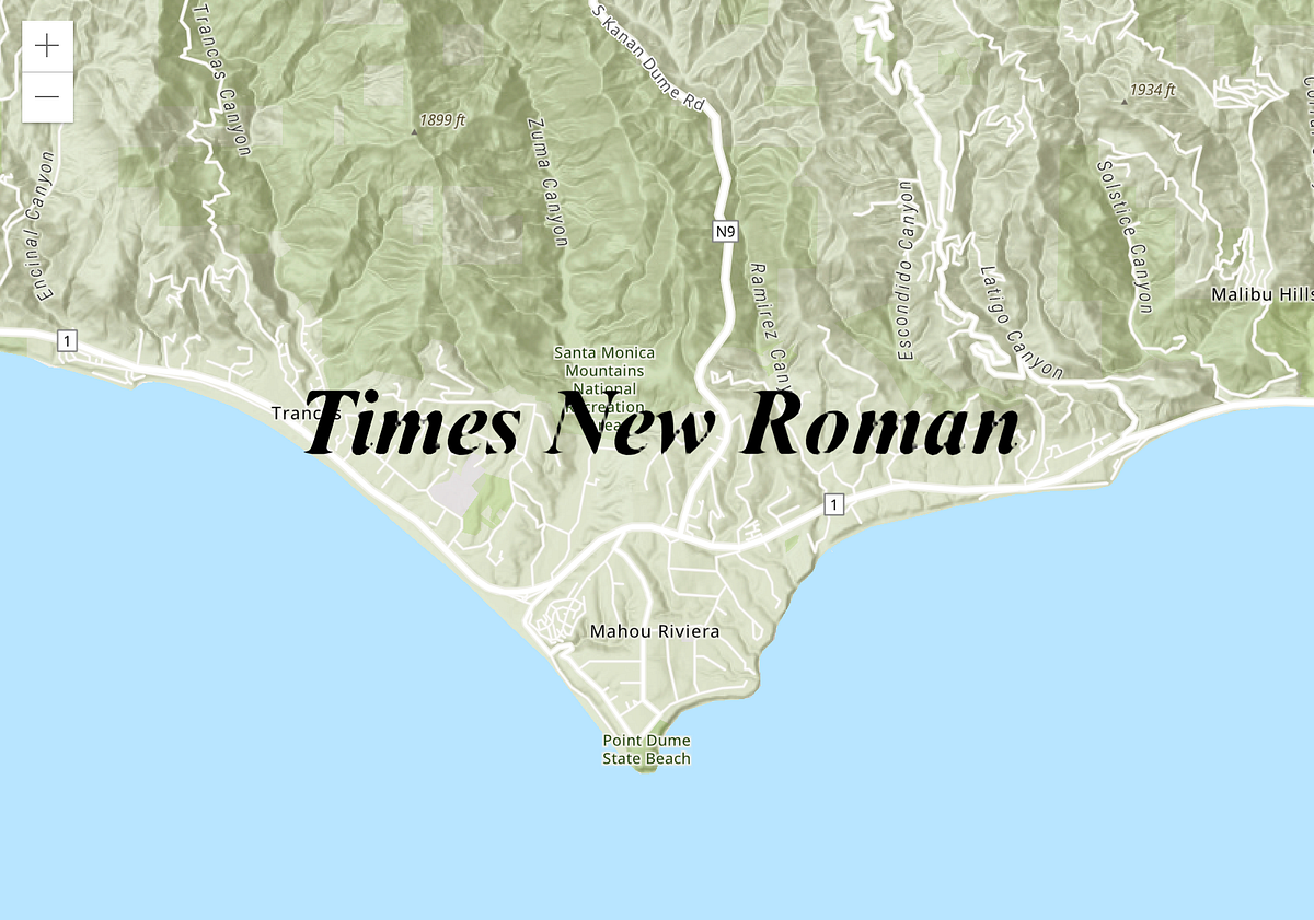 ArcGIS Map SDK for JS: Preparing and Hosting Local .pbf Font Assets ...