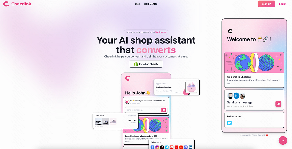 10 Shopify Apps to Boost Your E-commerce Business | by Michelle Xiang | Cheerlink Labs