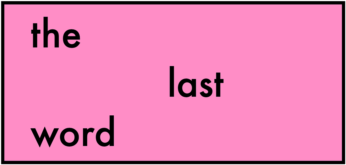 Introducing The Last Word. Conversations with authors to intrigue… | by ...