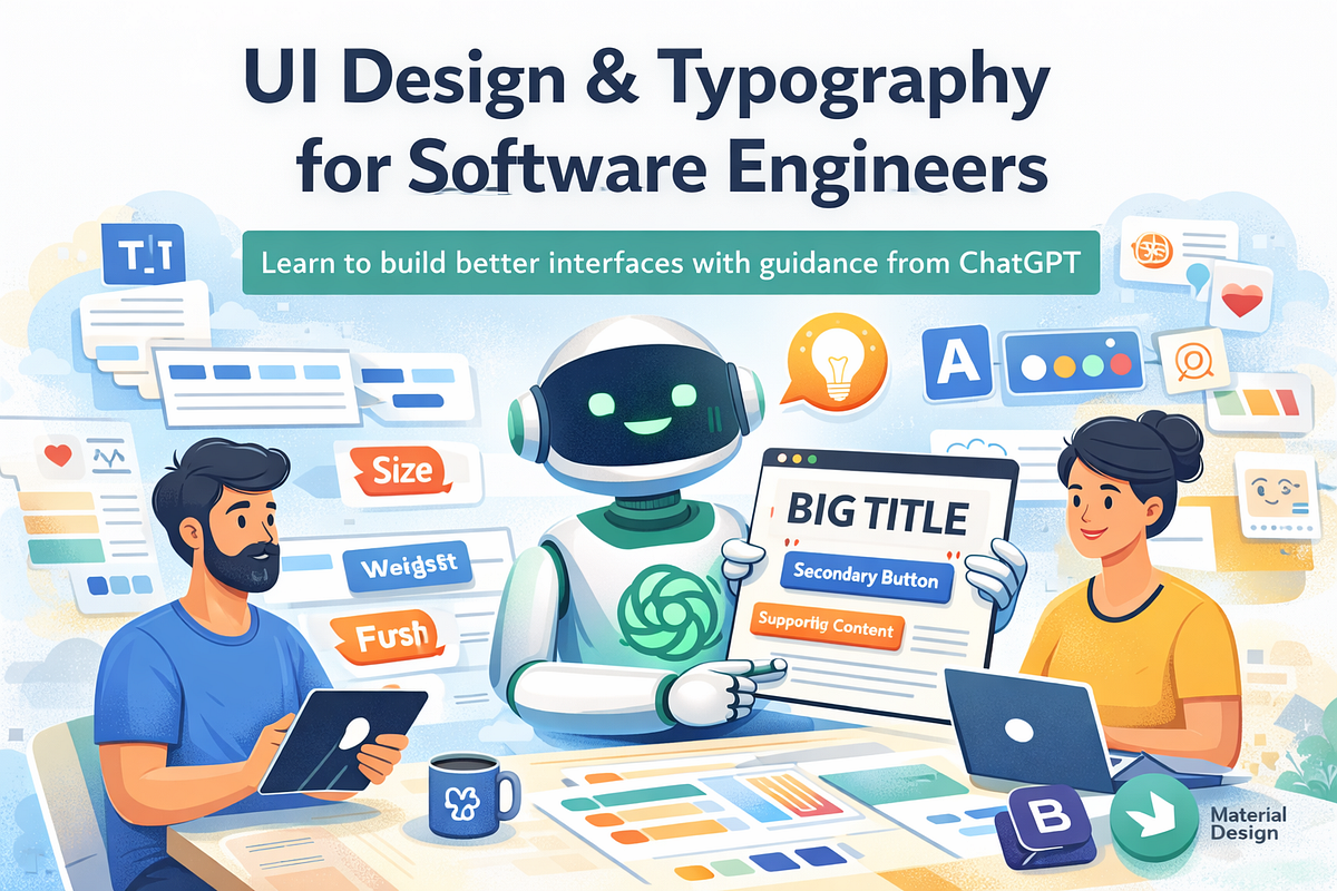 UI Design & Typography for Software Engineers by ChatGPT | by Darren ...