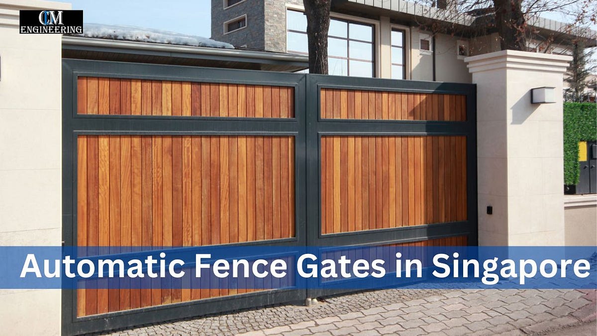 Choose the best automatic fence gates in singapore- CDM Engineering ...