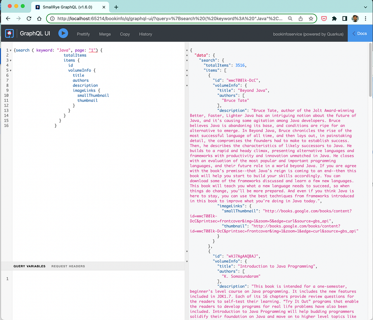 Book Information Microservice - Quarkus Native Image with Redis Cache | Cloud Native Daily