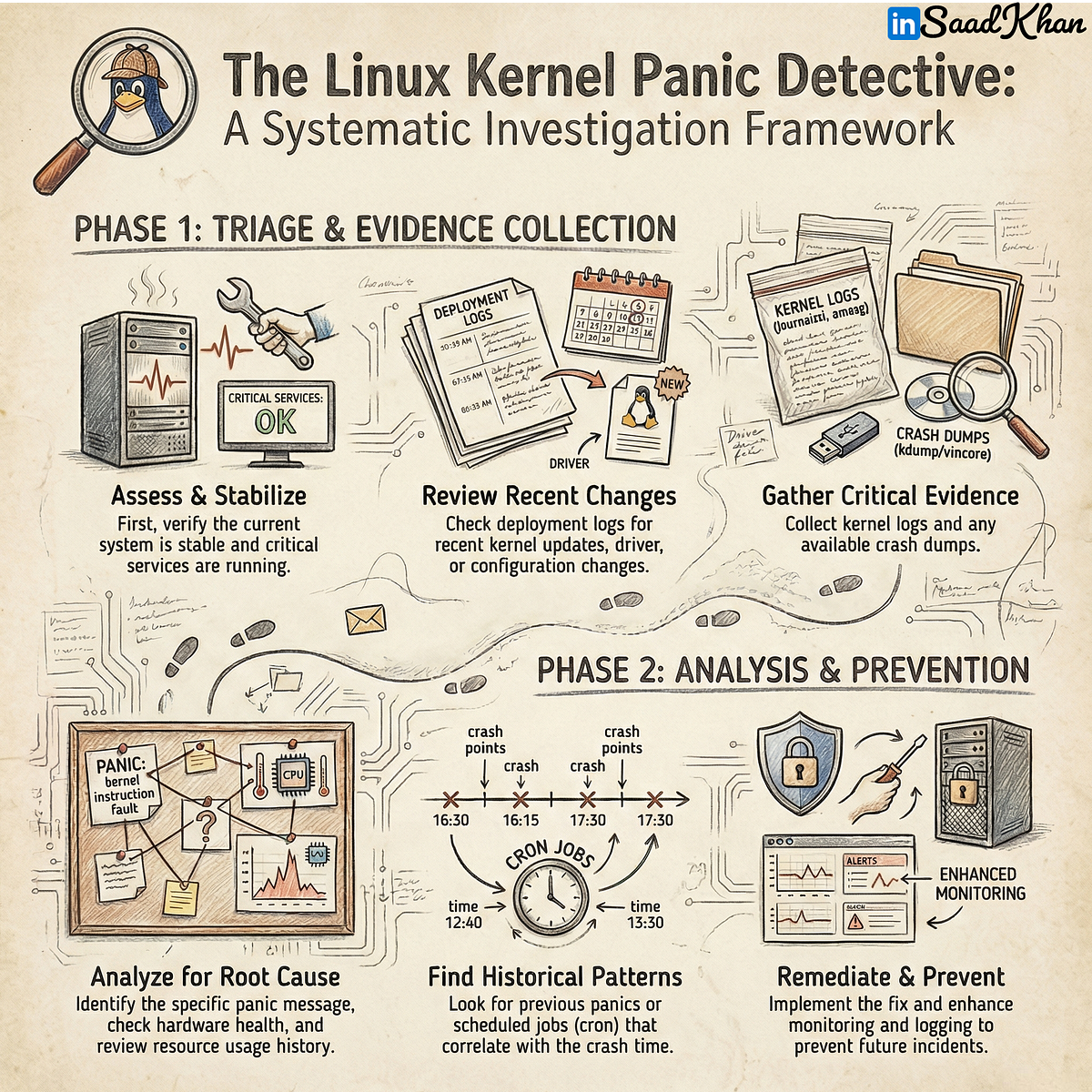 Linux Kernel Panic: Complete Guide to Investigation, Commands ...