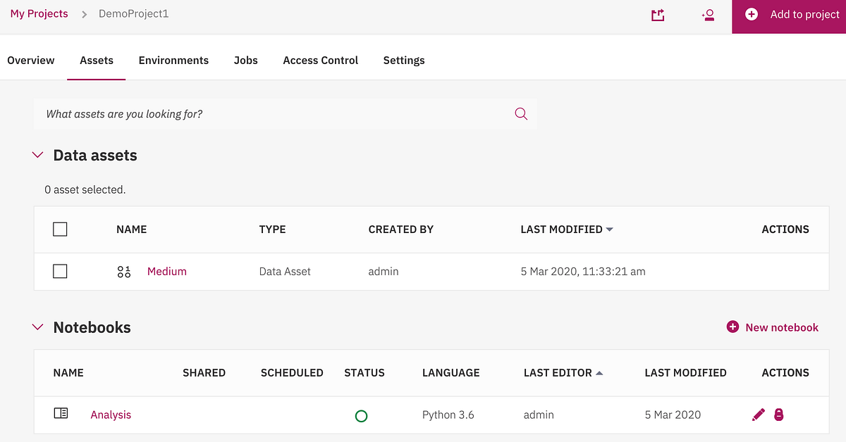 Manage and Automate Assets of Cloud Pak for Data 2.5 using Collect ...