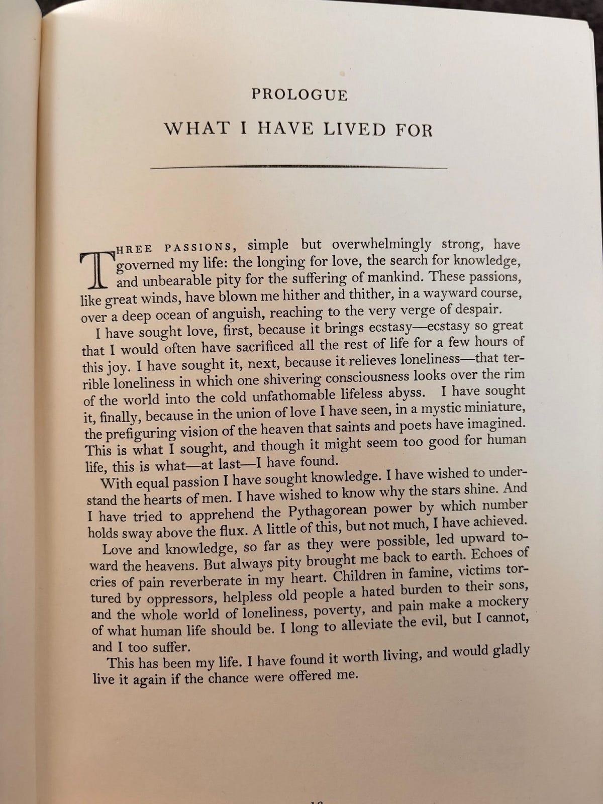 Why Bertrand Russell’s “What I Have Lived For” Is One of My Favorite ...