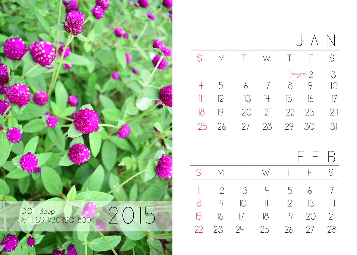 Calendar | by Hyle Mae Loneza | Medium