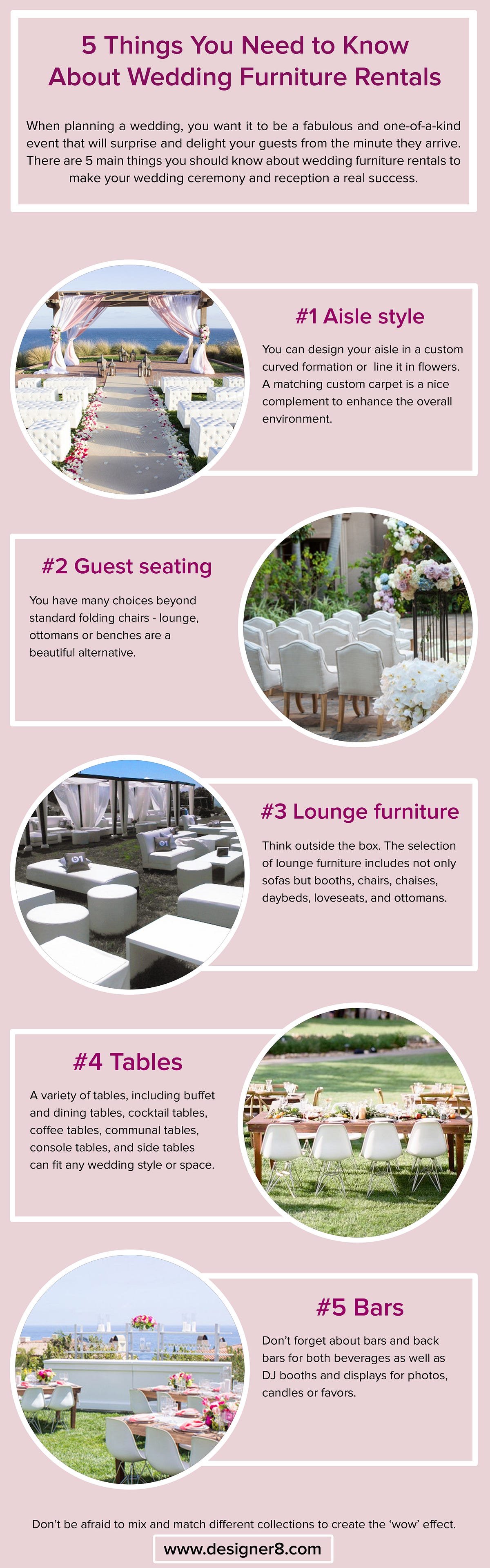 5 Things You Need to Know about Wedding Furniture Rentals | by Elena Remen | Medium
