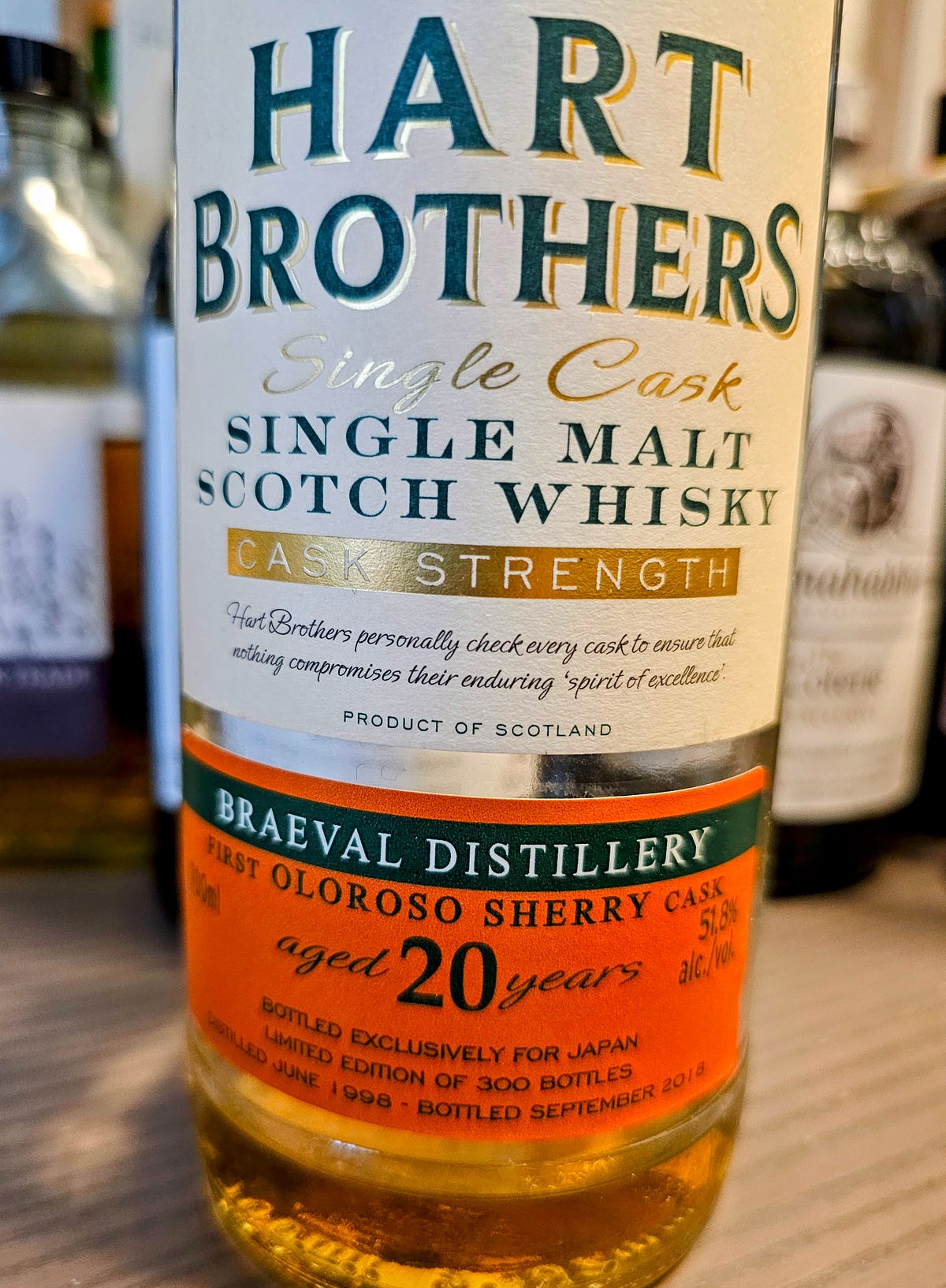 Scotch Whisky Review: Braeval 1998 Hart Brothers 20 Year Old - Elliott ...