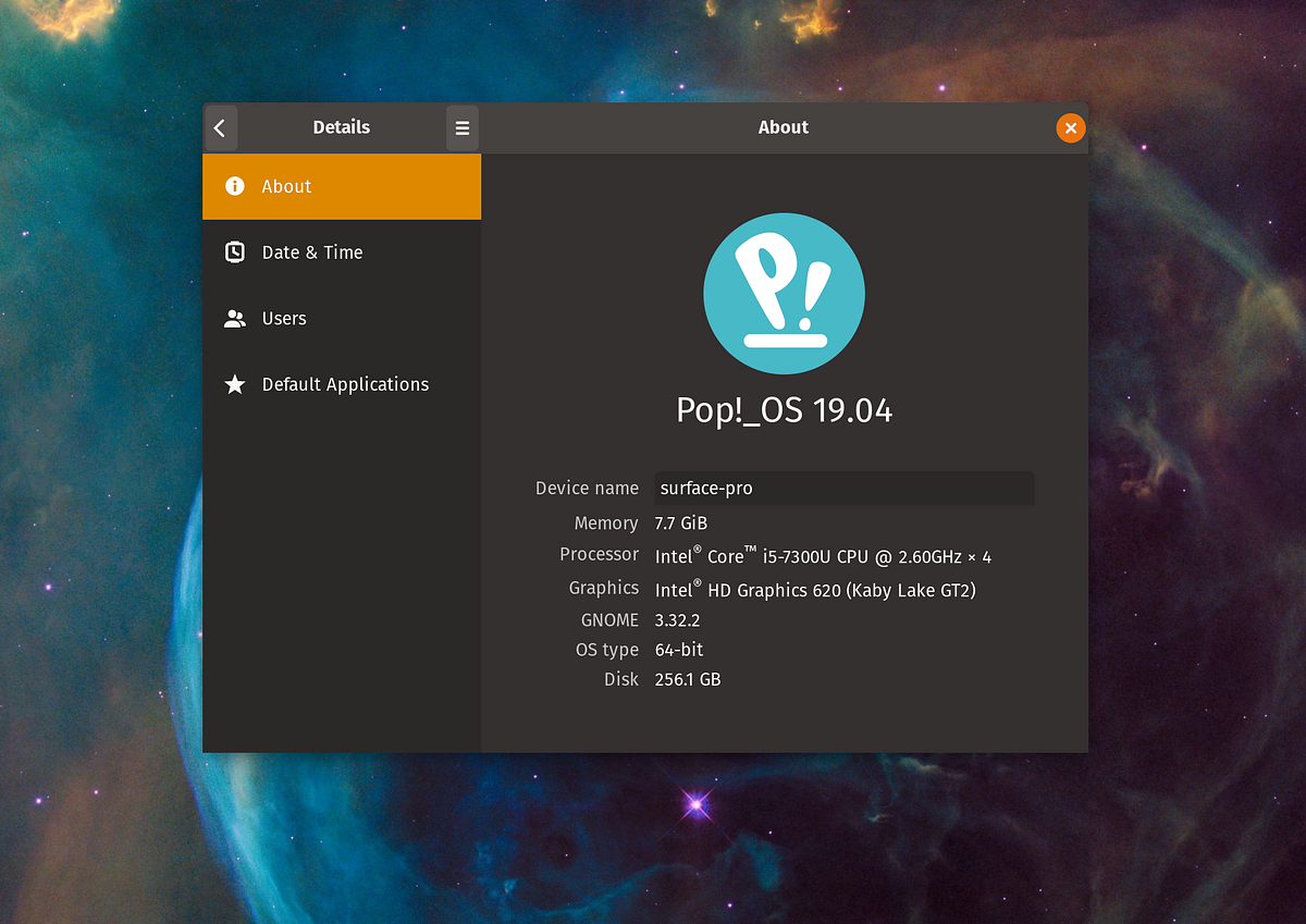 Pop!_OS 19.04 Surface Pro w/custom kernel | by Evan Hazlett | Medium