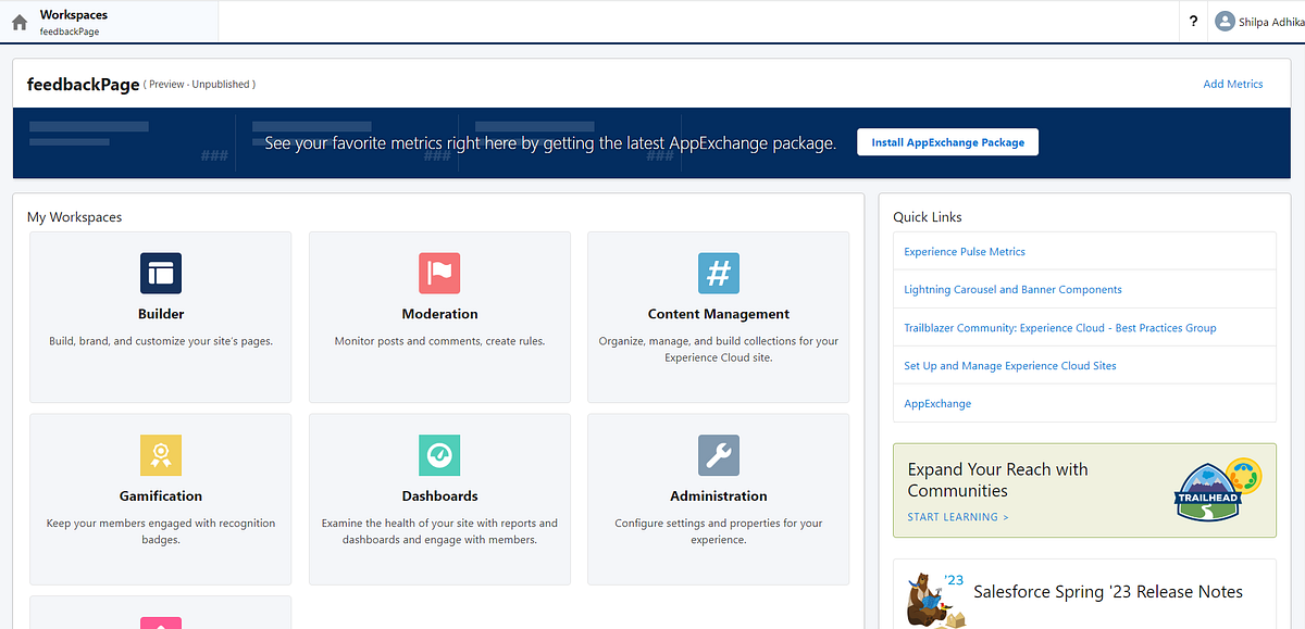 Creating Experience Cloud Site to create a record in Salesforce as a ...