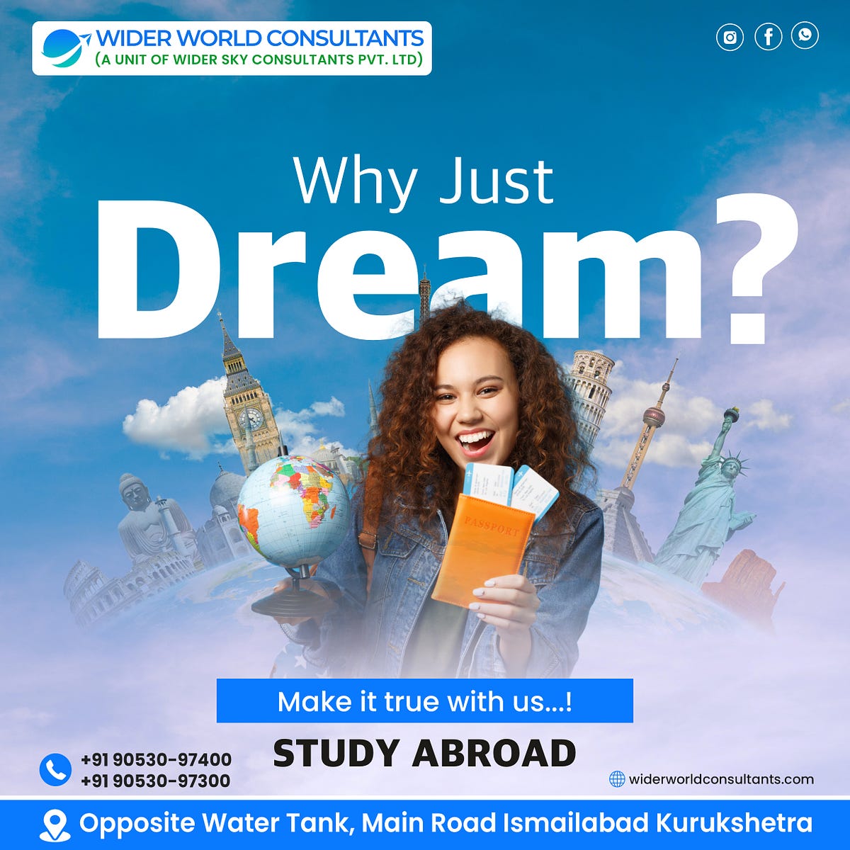 🌏 Why Just Dream? Make It True with Wider World Consultants! 🌍 ...
