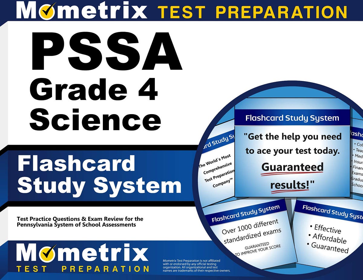 [PDF][BEST]} PSSA Grade 4 Science Flashcard Study System: PSSA Test ...