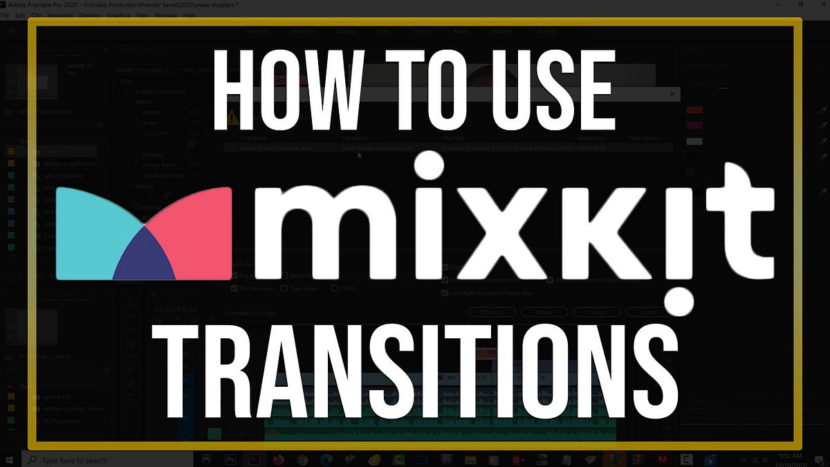 Mixkit Premiere Pro Profile For Premier Pro , After Effects Template