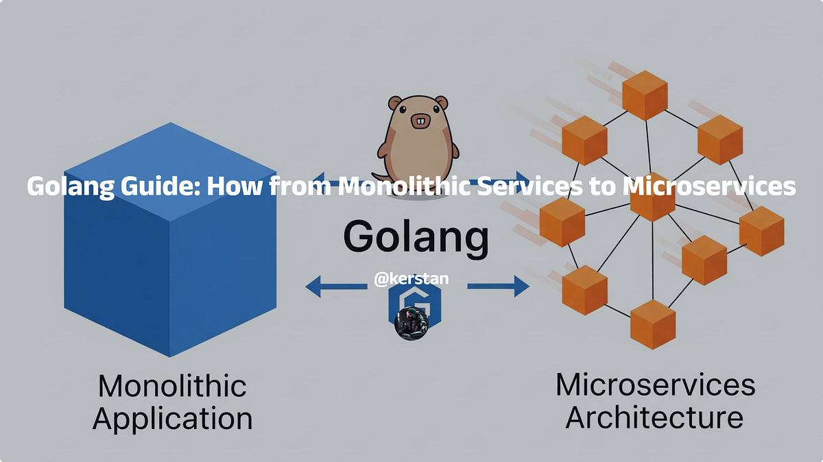 Golang Guide: Monolithic Services to Microservices | Towards Dev
