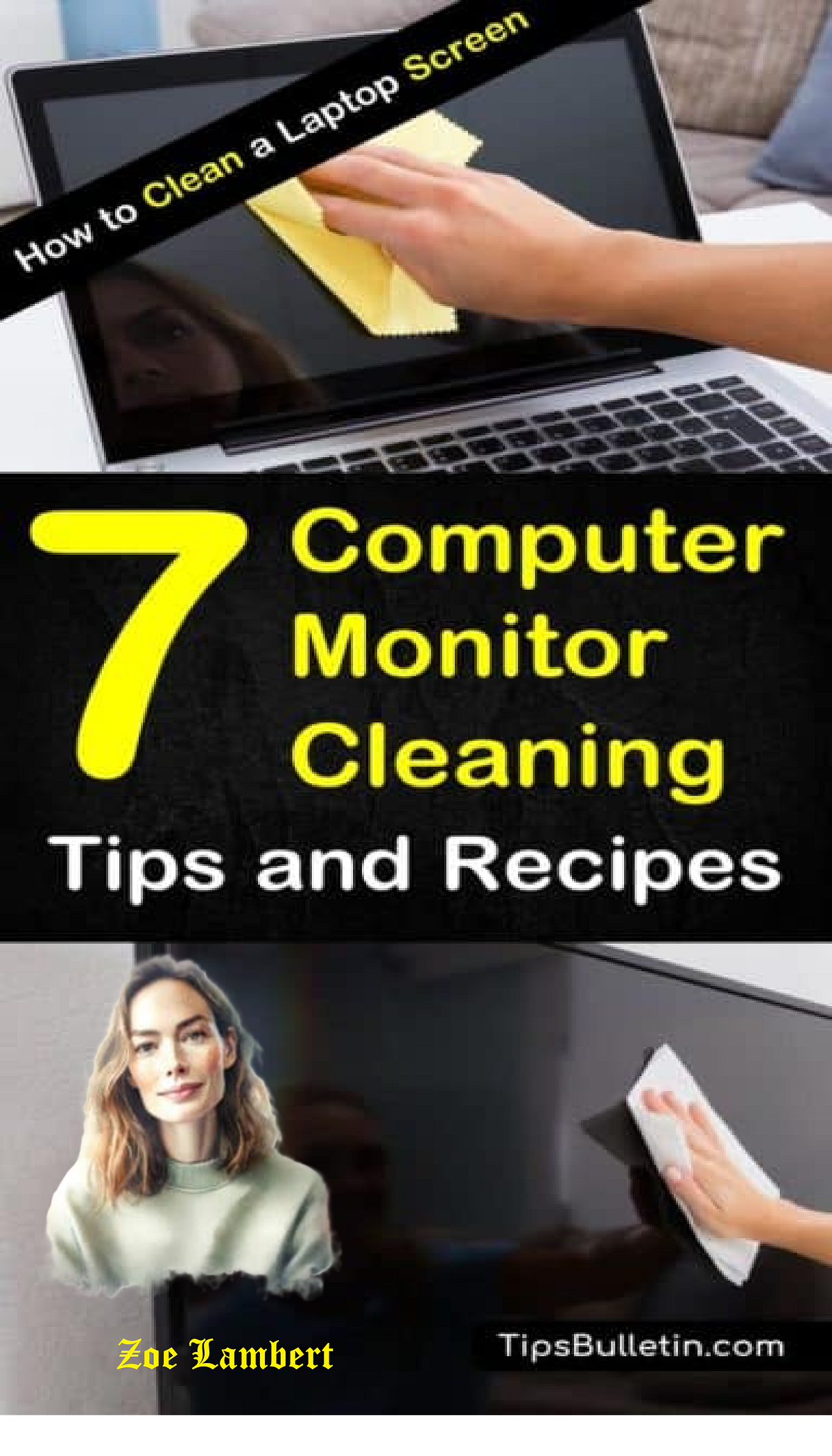 How to Clean Laptop Screen. by Zoe Lambert. Reviewed by Bella Drake ...