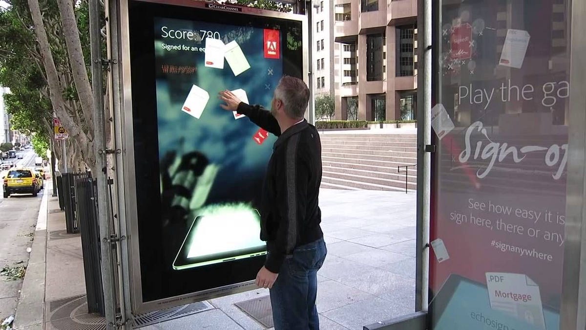 Solar powered digital message board for bus shelters - Bus shelter ...