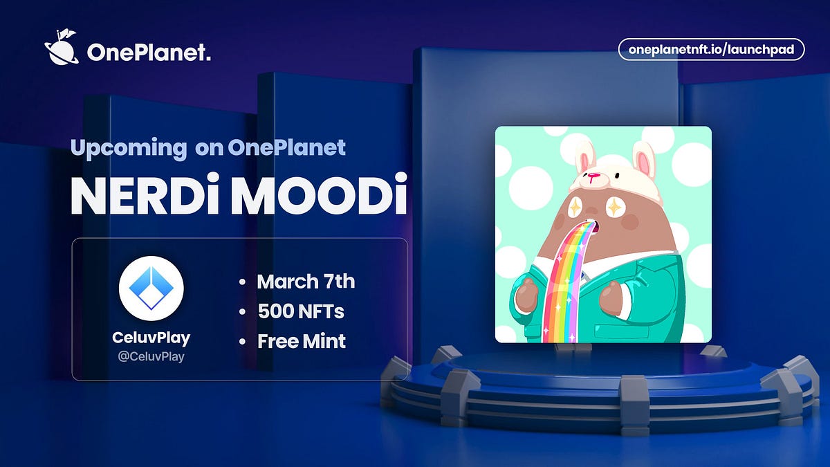 𝐍𝐄𝐑𝐃𝐢 𝐌𝐎𝐎𝐃𝐢 𝐆𝐄𝐍𝐄𝐒𝐈𝐒 𝐍𝐅𝐓 𝟐𝐧𝐝 𝐌𝐢𝐧𝐭𝐢𝐧𝐠 𝐀𝐧𝐧𝐨𝐮𝐧𝐜𝐞𝐦𝐞𝐧𝐭 | by CeluvPlay ...