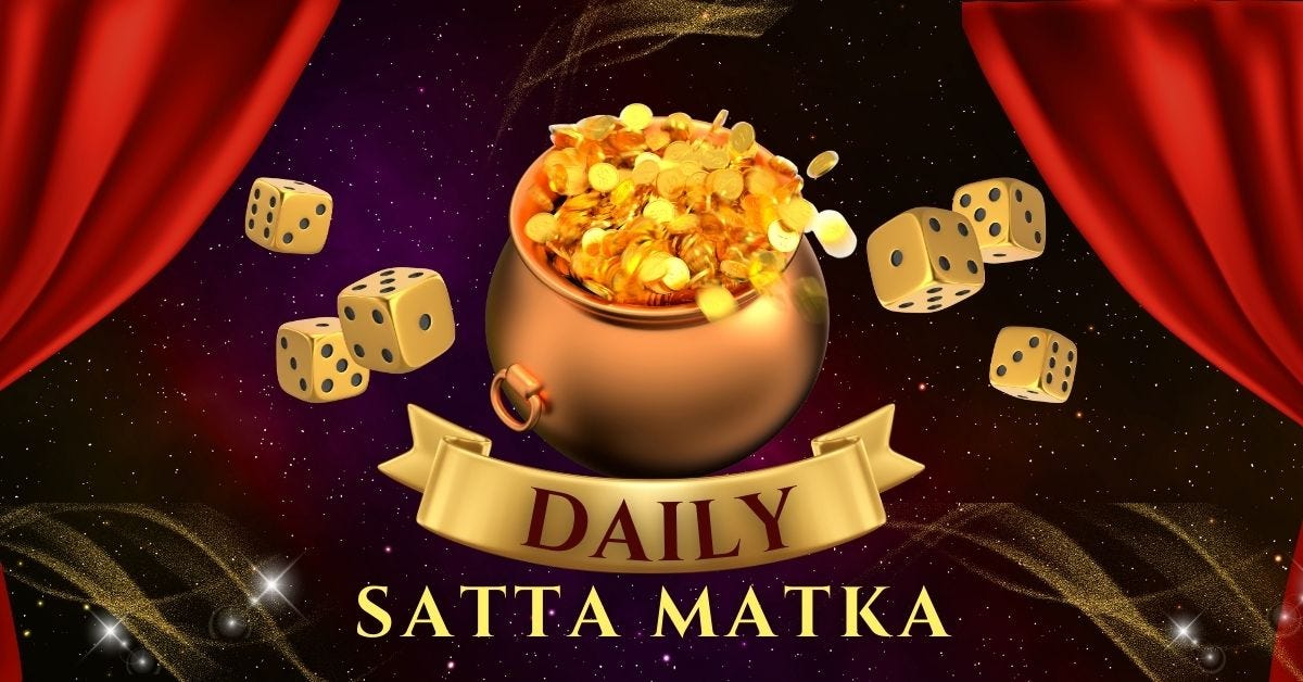 Daily Satta Matka Fast Result Live- Daily Satta Result | by Alina ...