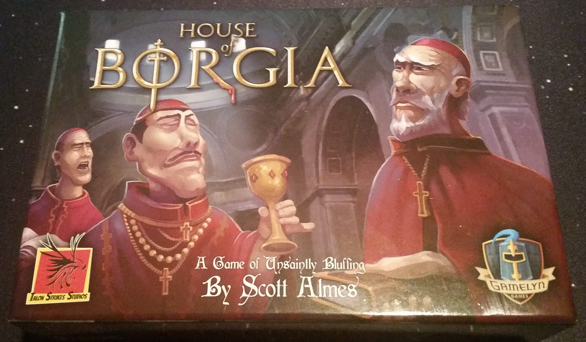 House of Borgia from Gamelyn Games — Review | by Steve Mayne ...