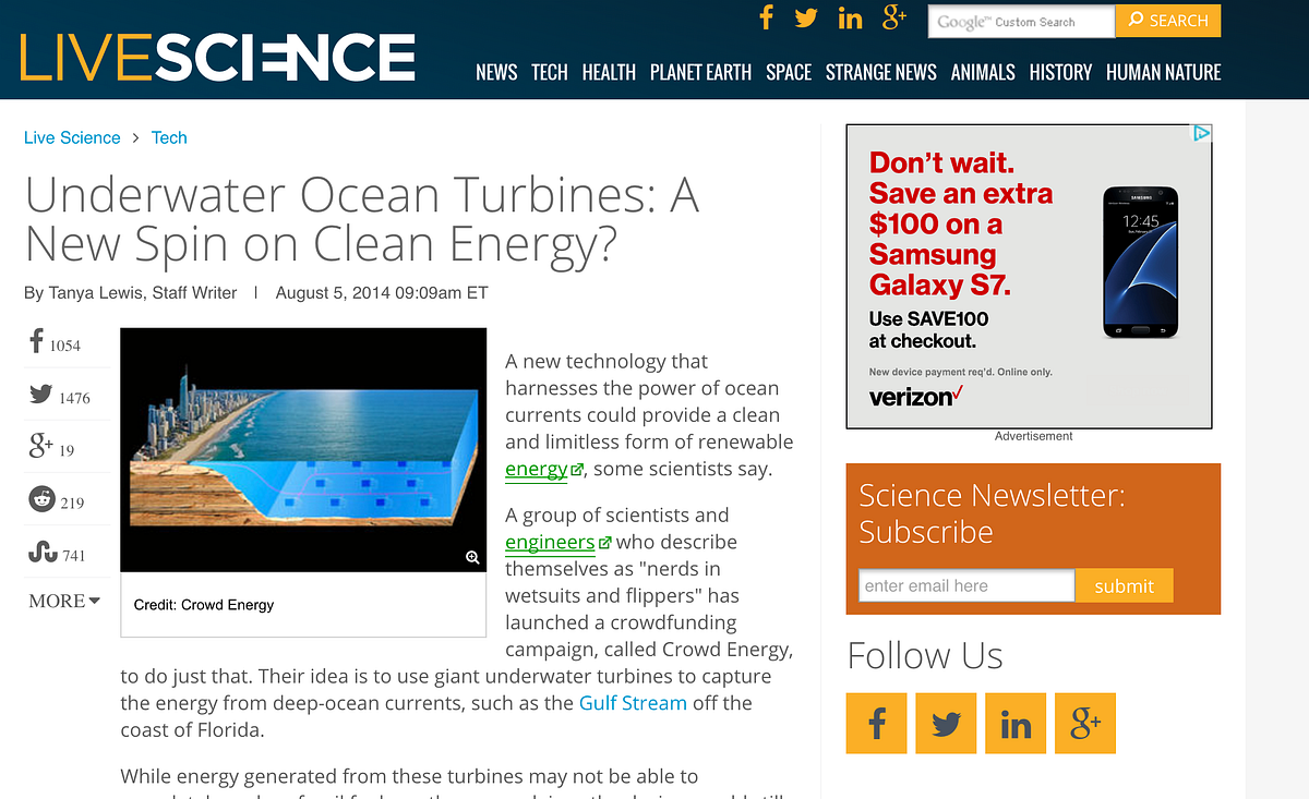 Evaluating the credibility of LiveScience.com (Post 3) | by Kimberly ...