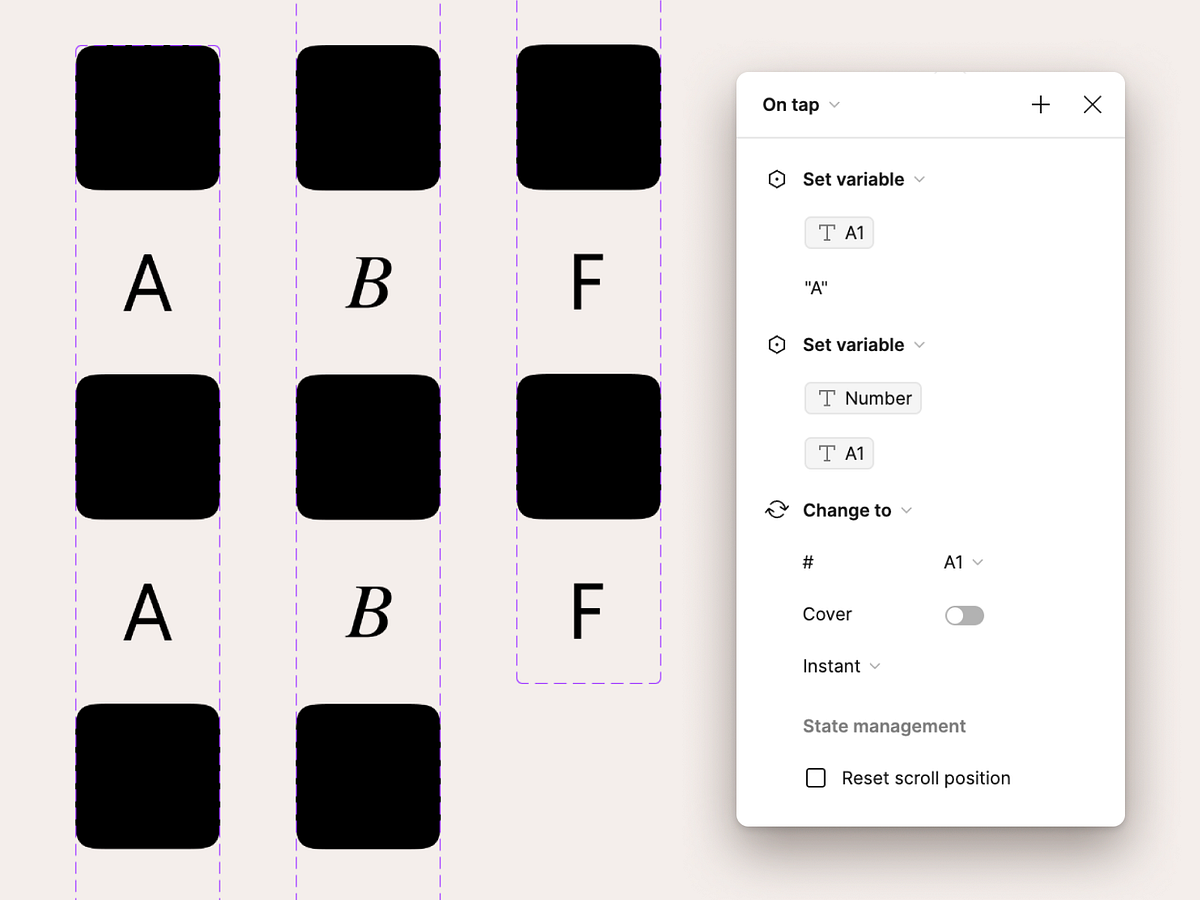 Testing new Figma variables for prototyping | by Ilia Andreev | Medium