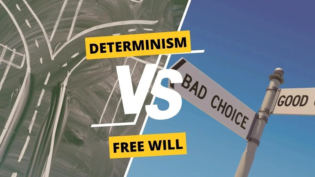 Free Will vs Pre-Determinism. The picture above is one of the most ...
