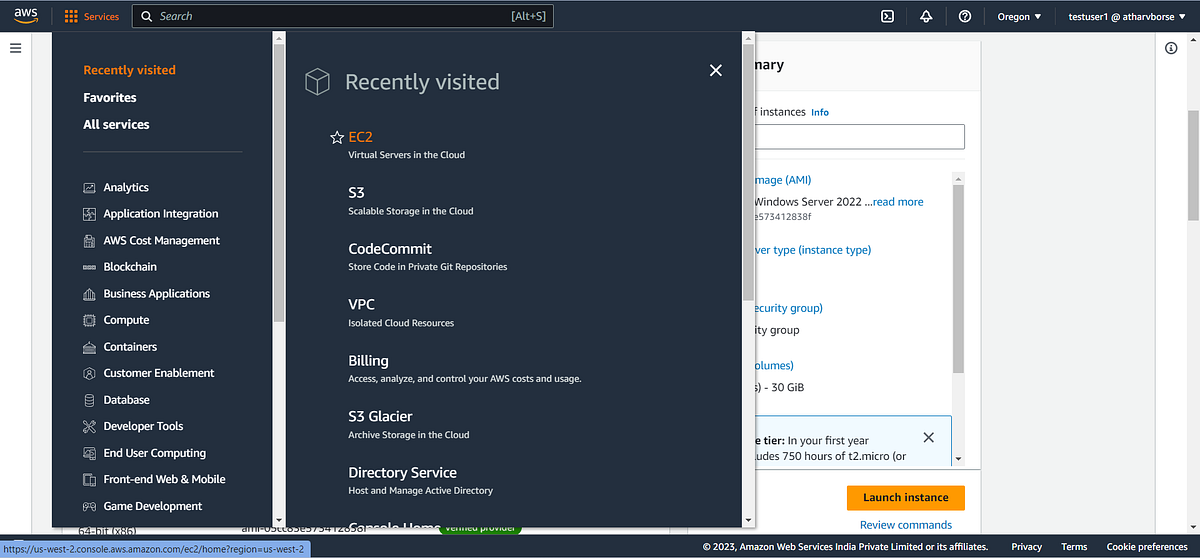 Create Windows Server 2022 Base in AWS EC2 and Connect with RDP. | by Atharv Borse | Medium