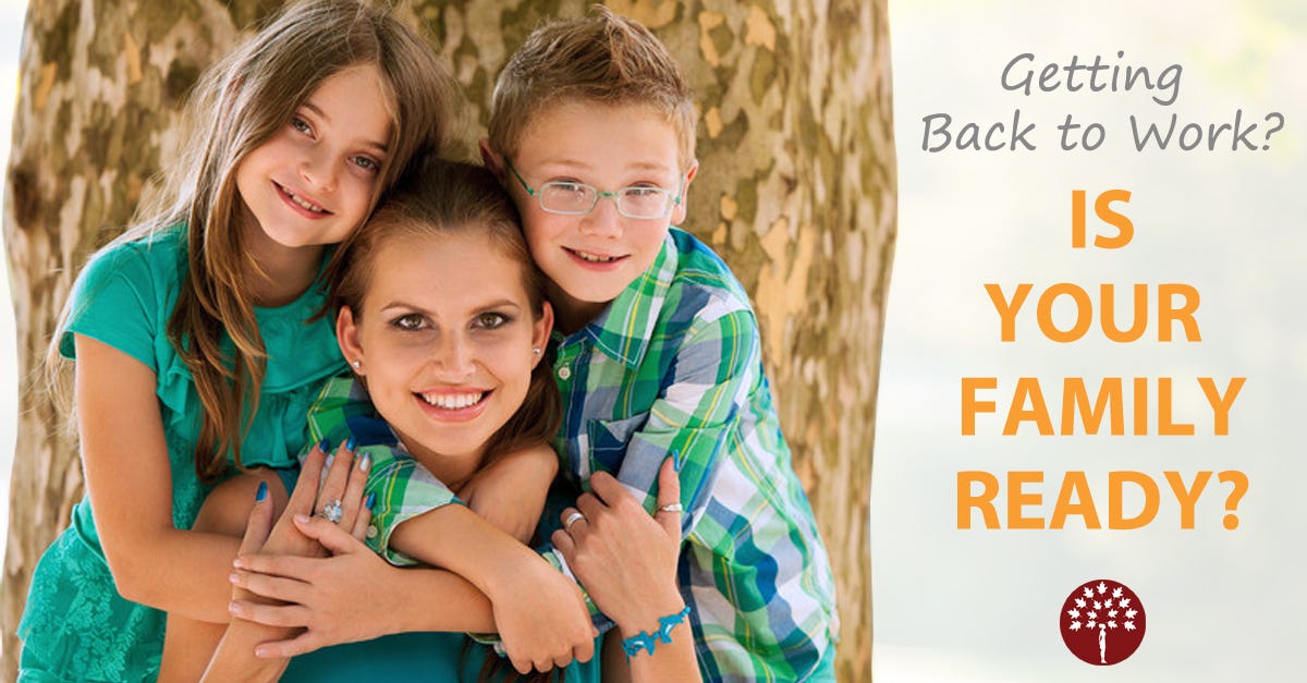 When Mom goes back to Work — Prep Yourself & Your Family | by Aditi ...