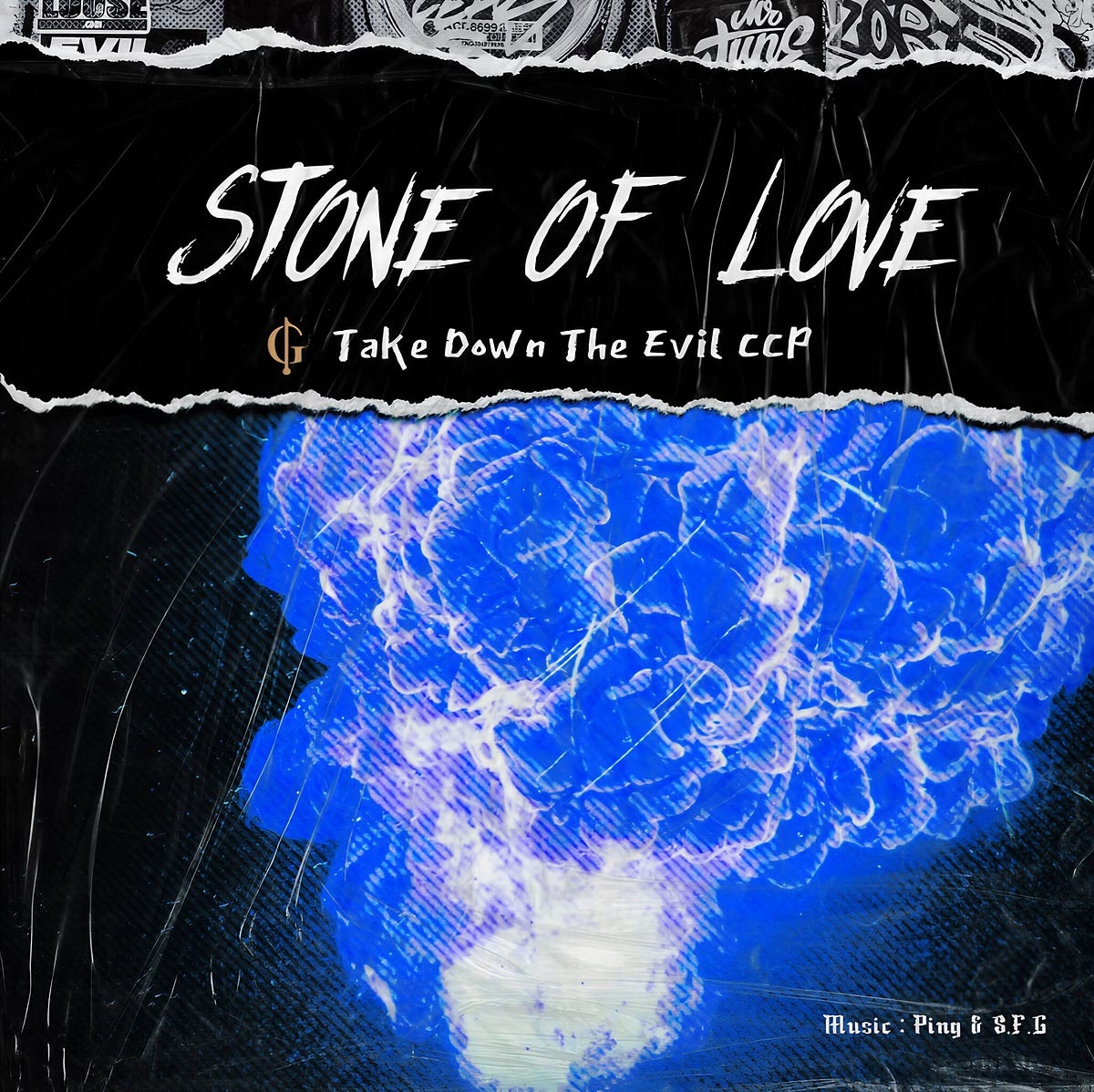 Take Down the CCP Badge Stone of Love NFT (Music) - Take down the CCP ...