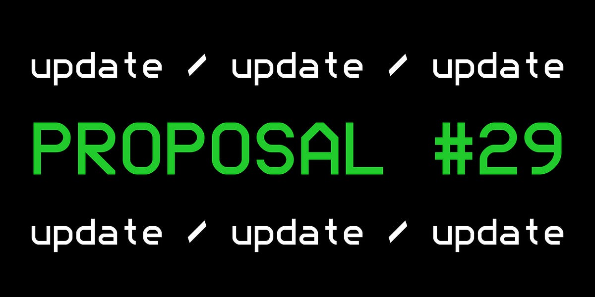 Update on Proposal 29. Proposal 29 is approved, amendment of… | by ...