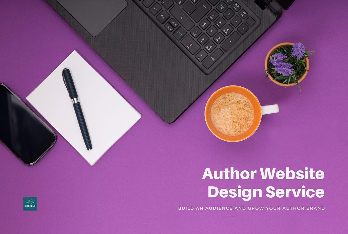 Author website design service to build an audience and grow your author ...