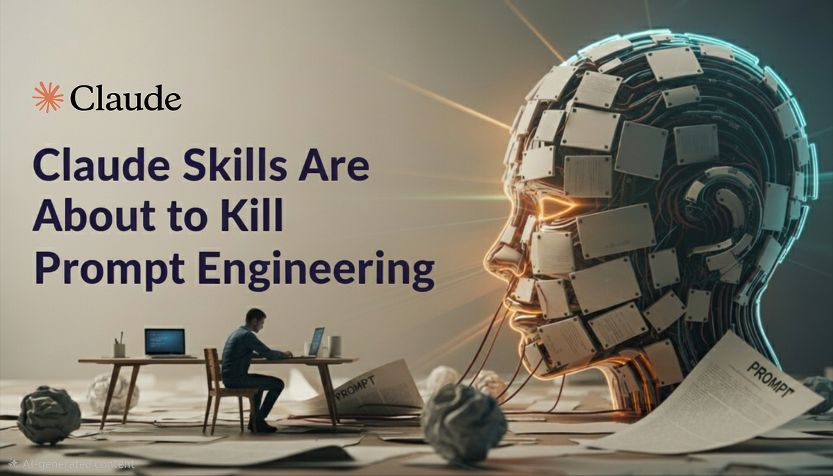 Claude Skills Are About to Kill Prompt Engineering — Do These 7 Things ...