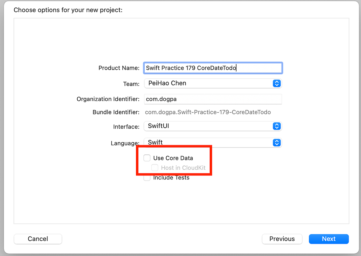 Swift Practice # 179 SwiftUI CoreData TodoList - Dogpa Chen - Medium