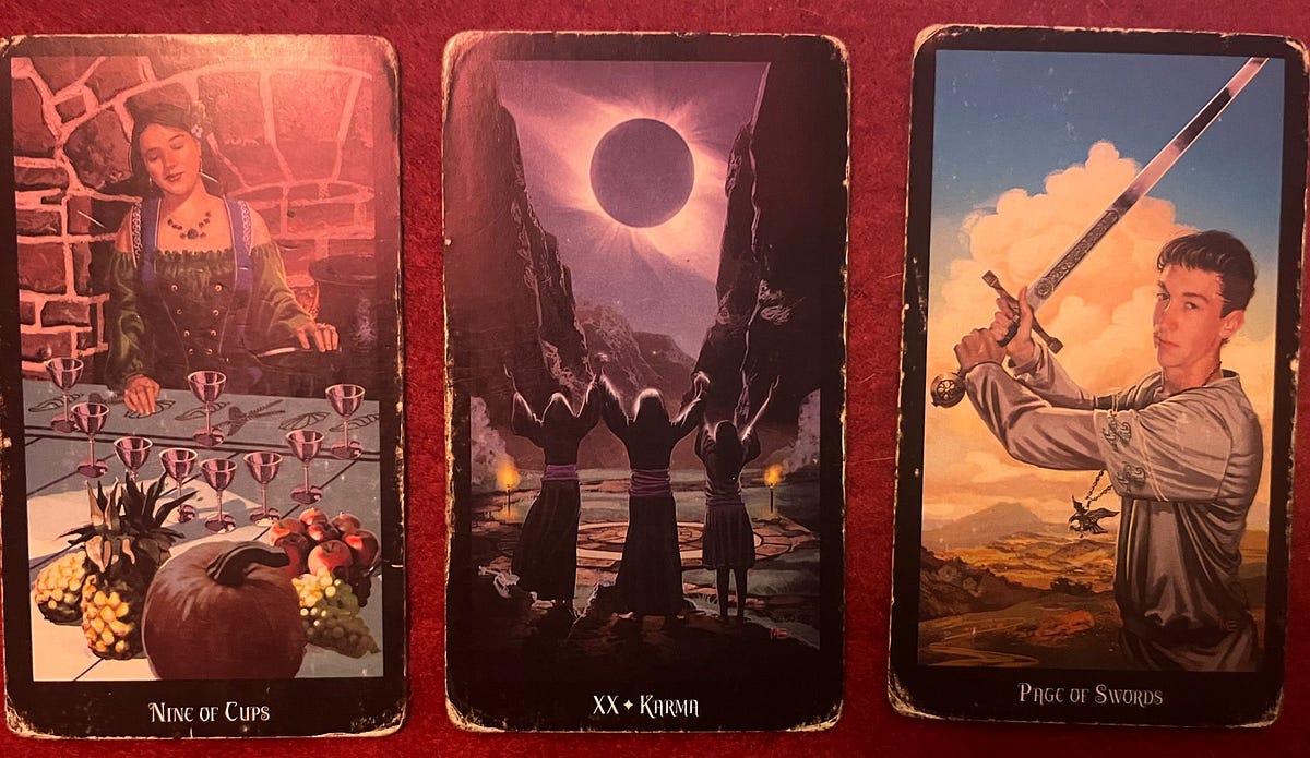 Tarot Reading: 9th November. Past, Nine of Cups Have you been… | by ...