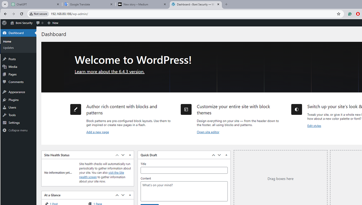 Setting up WordPress on Docker in CentOS 7: A Comprehensive Guide | by Boni Yeamin | Medium