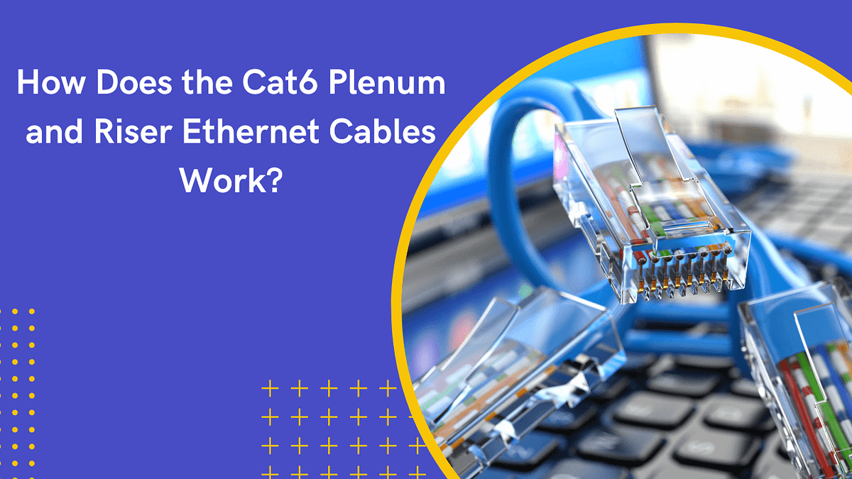 How Does the Cat6 Plenum and Riser Ethernet Cables Work? | by Smartech Cables | Medium